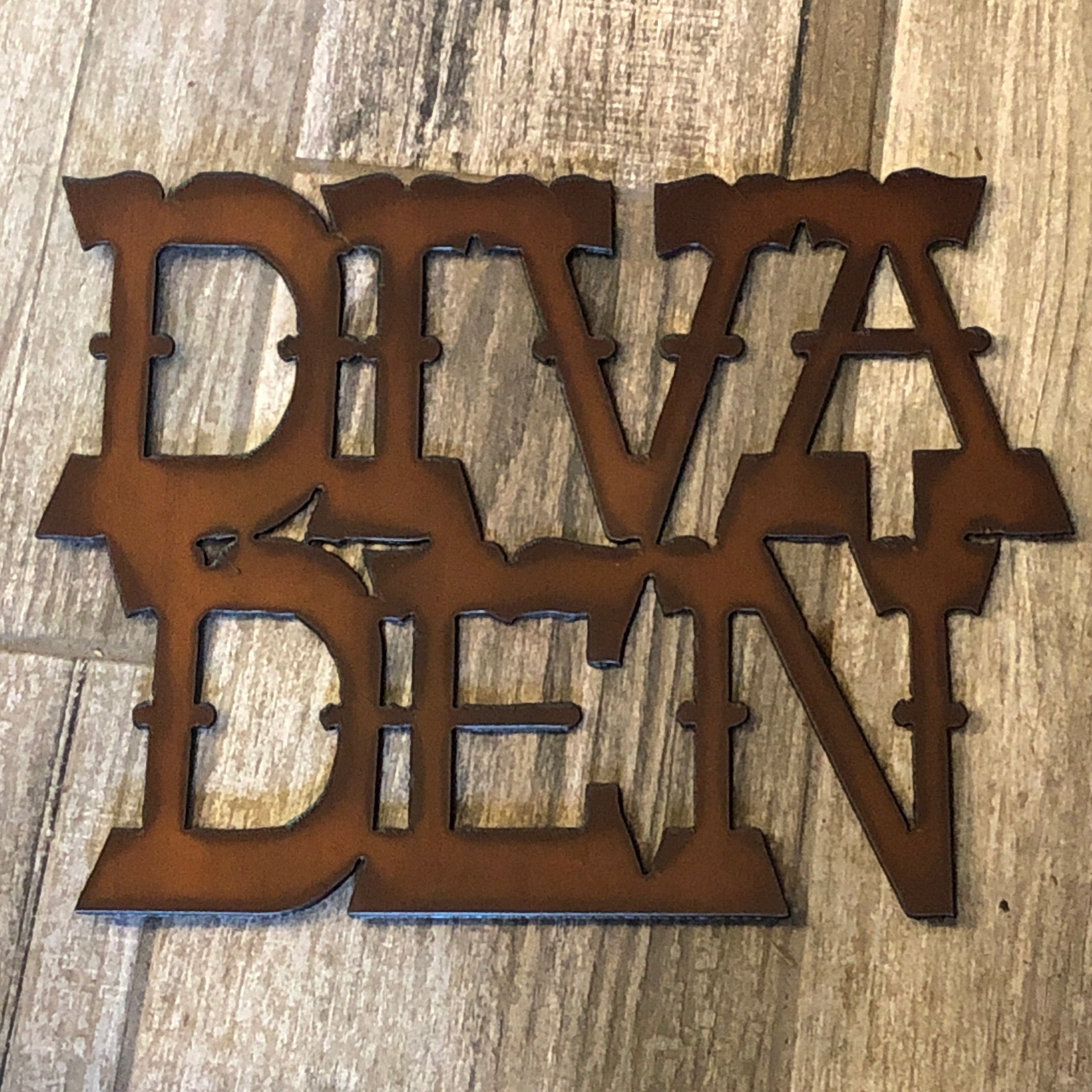 Sign Diva Den sign | The Rusty Pine Cone