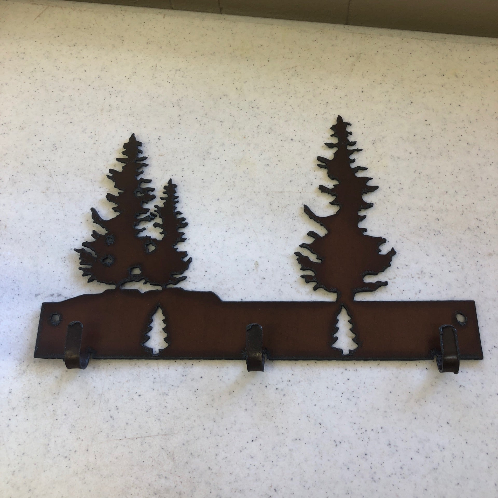 3 Hook Trees Key Holder | The Rusty Pine Cone